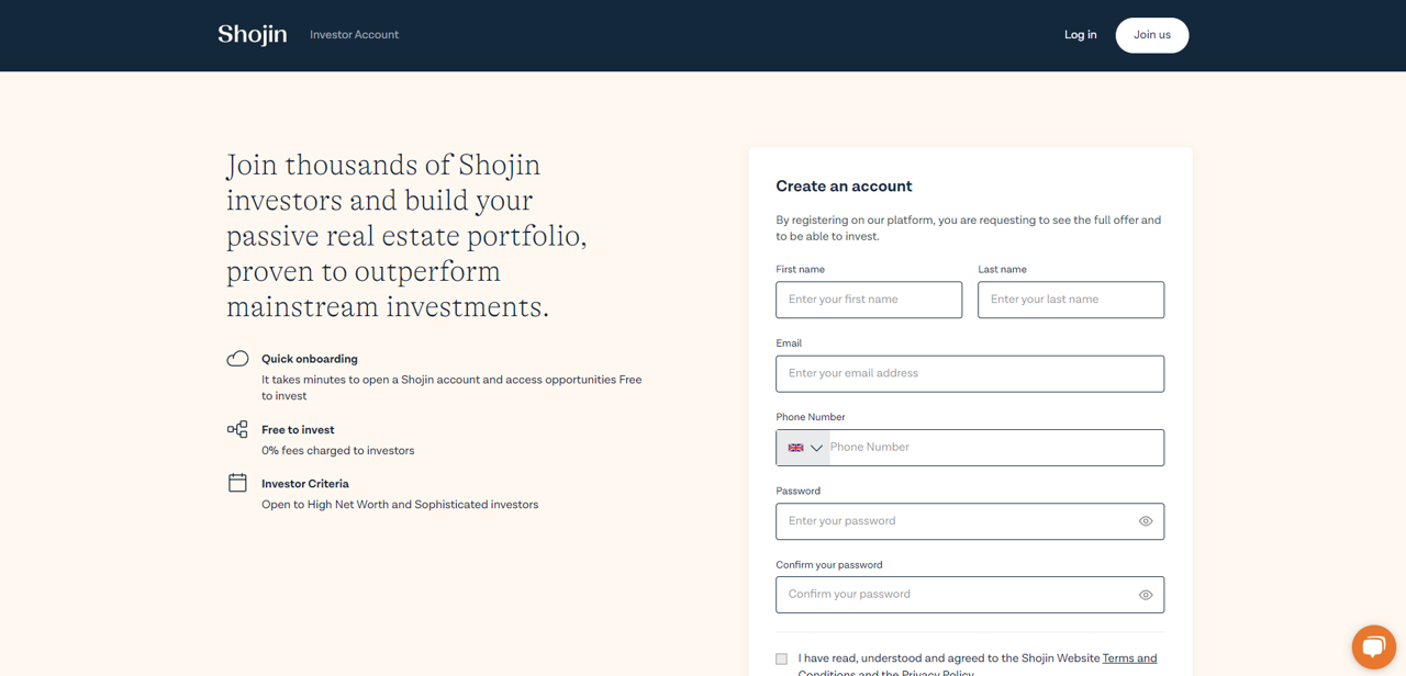 Invest in fractionalised property assets with Shojin